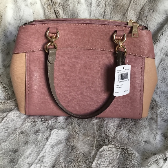 Coach | Bags | Coach Mini Brooke Carry All Dusty Rose | Poshmark